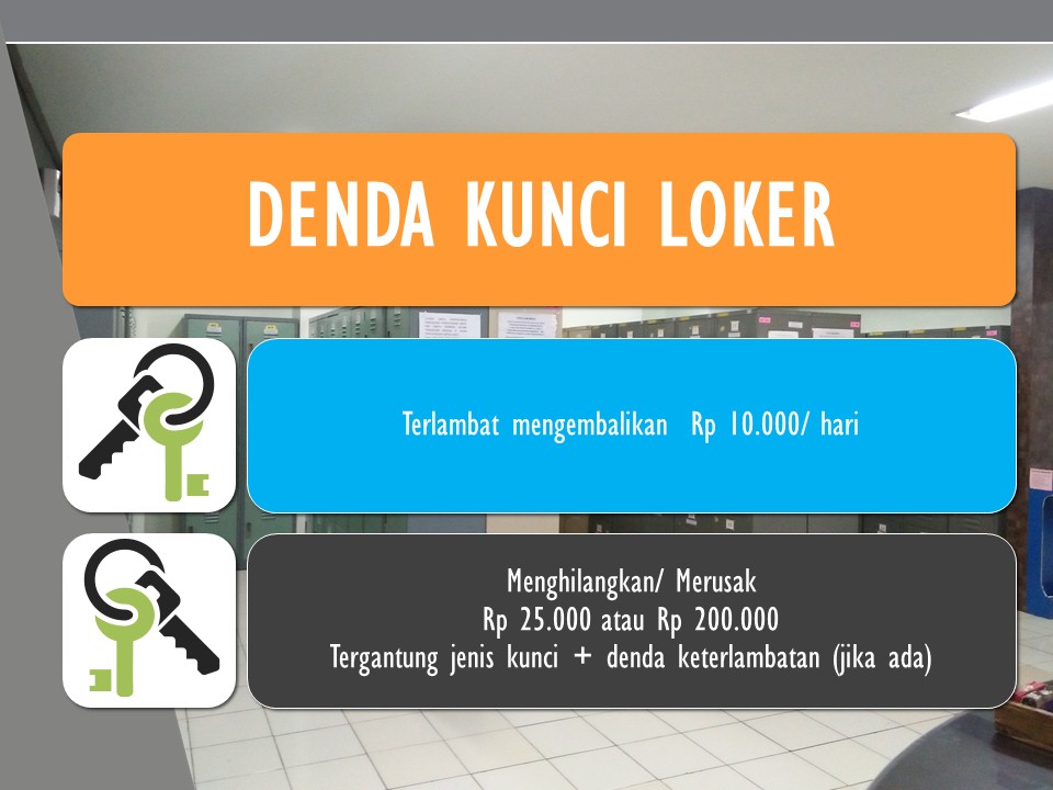 Ruang Locker - Perpustakaan